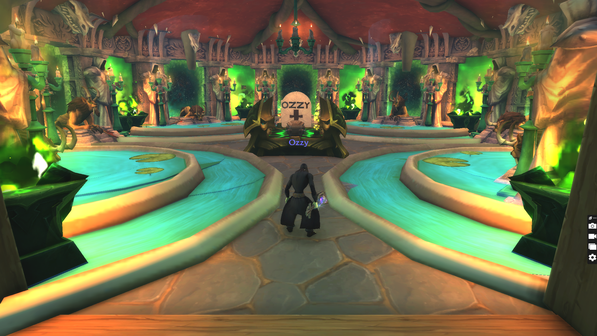 Jugador convierte su hogar en World of Warcraft en un santuario a Ozzy ...