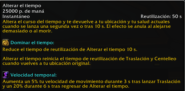 Controla que talentos afectan a las habilidades de tu personaje gracias ...