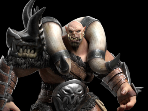 ¡Impresionante Fan Art de Garrosh en 3D! - AlterTime