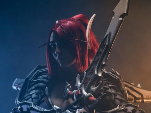 Cosplay de Lady Liadrin de la Espada de Ébano realizado por CarrotyM ...