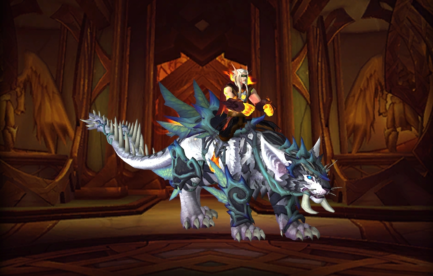 Montura racial de los Haranir: Sombrilince de marfil - AlterTime