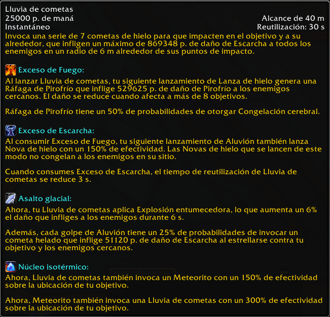 Controla que talentos afectan a las habilidades de tu personaje gracias ...
