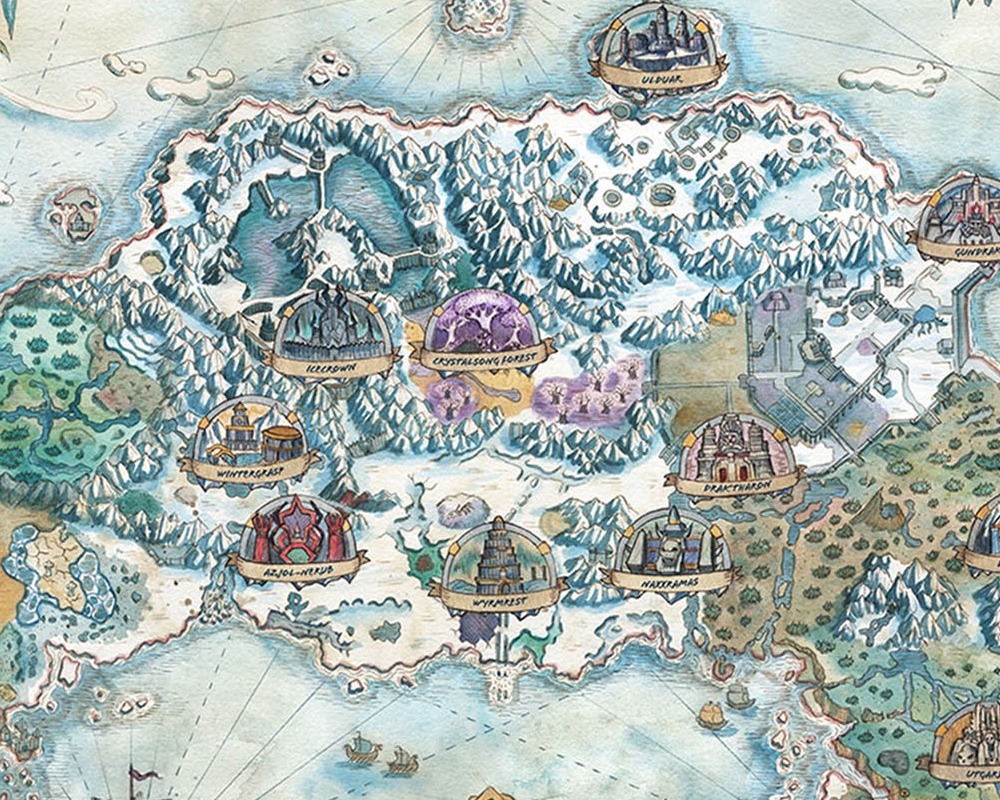 Francesca Baerald es la artista que se encuentra detrás de los mapas de ...