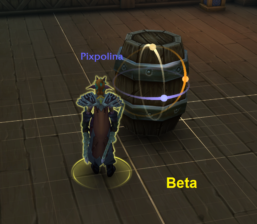 Los indicadores para girar y mover decoraciones tendrán un color ...